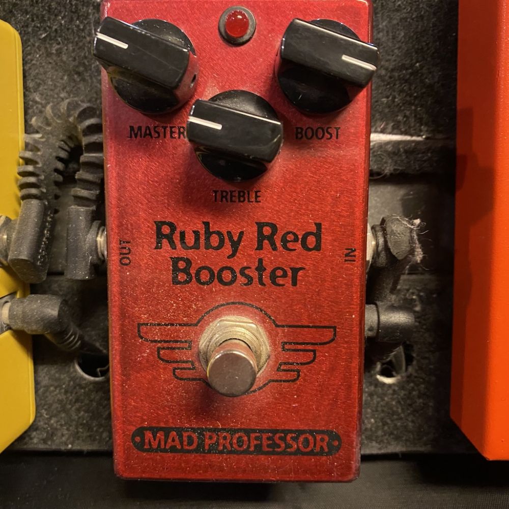 Mad Professor Ruby Red Booster Kitarapaja