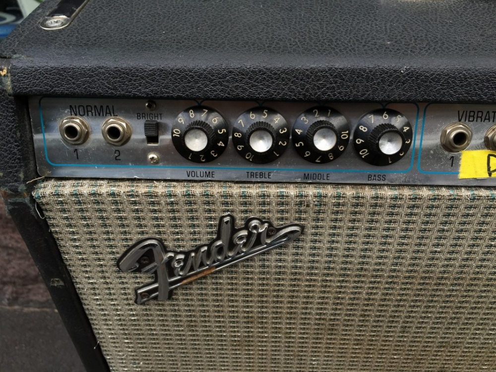FENDER QUAD REVERB 1972 - Kitarapaja