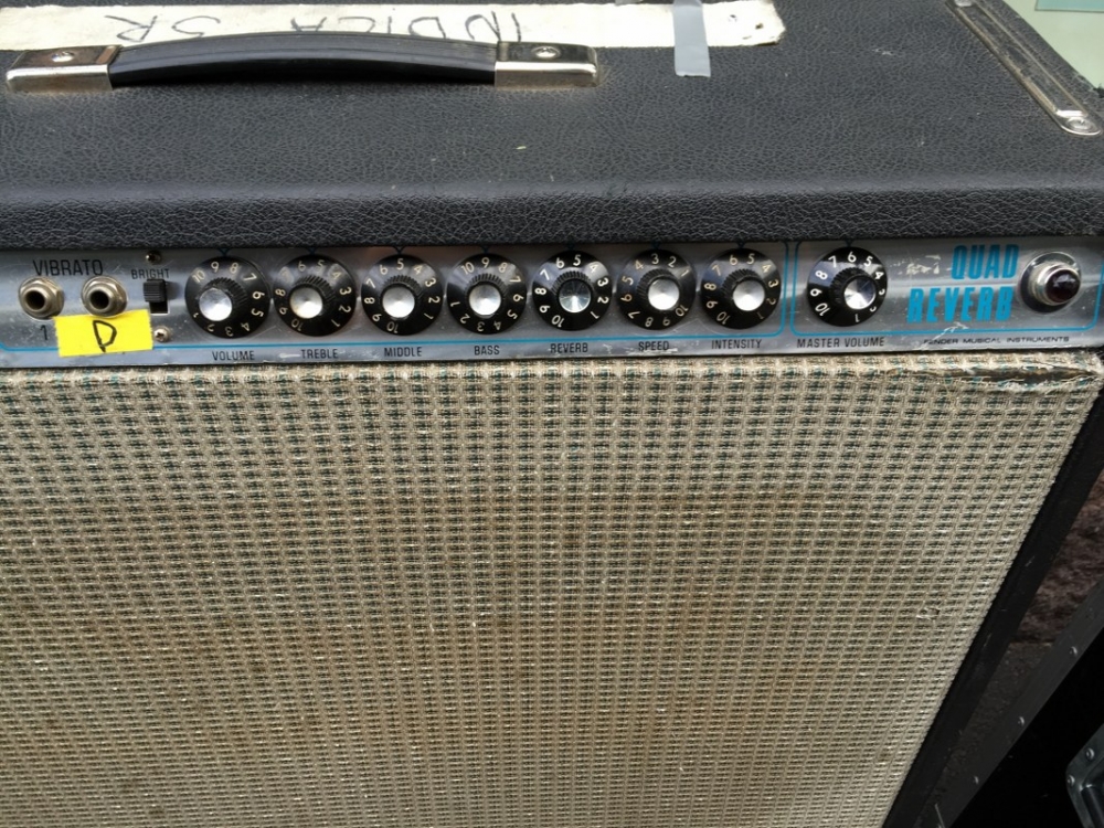 FENDER QUAD REVERB 1972 - Kitarapaja