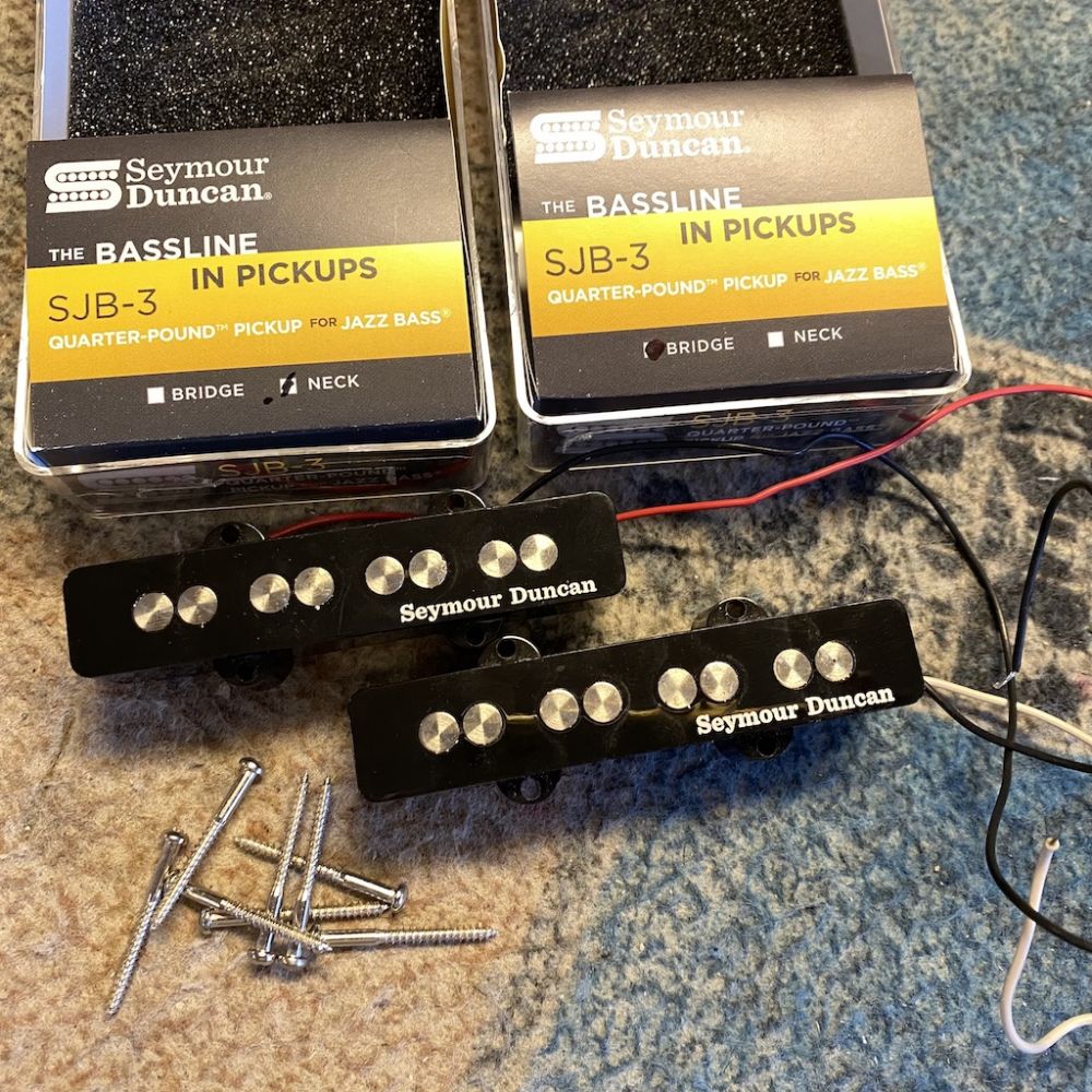 SEYMOUR DUNCAN QUARTER POUND JAZZ BASS SET - Kitarapaja