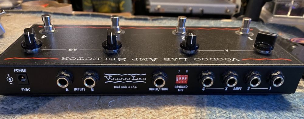 VOODOO LAB AMP SELECTOR - Kitarapaja