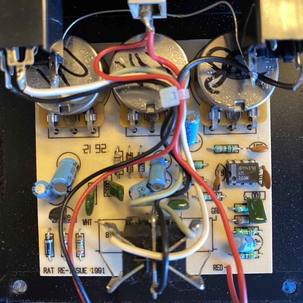 PROCO RAT LARGE BOX REISSUE/LM308 1994 - Kitarapaja