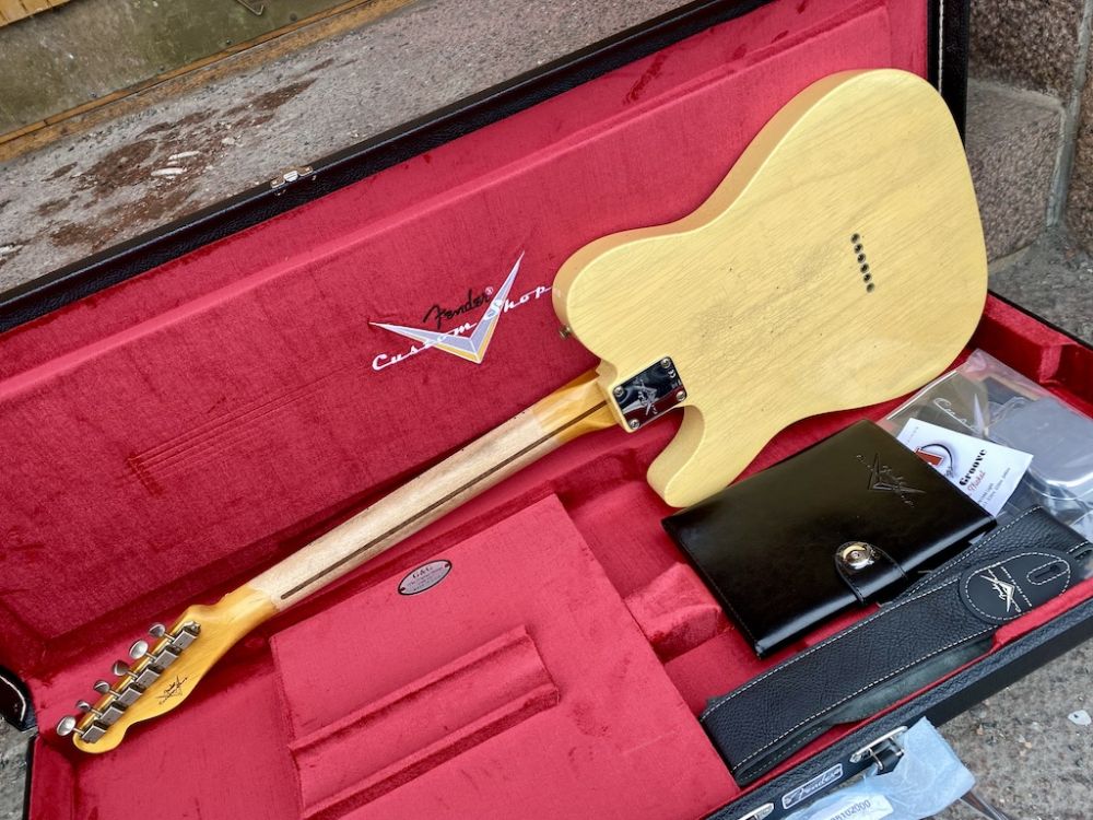 FENDER CUSTOM SHOP 1954 TELECASTER, JOURNEYMAN RELIC, Aged Nocaster ...