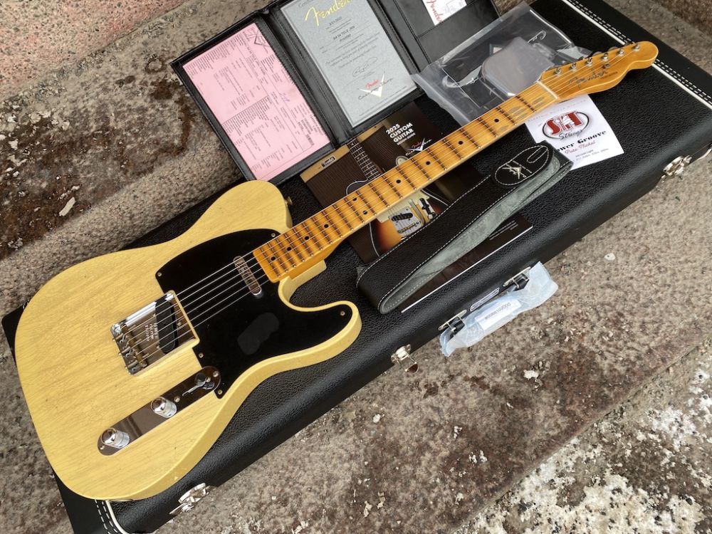 FENDER CUSTOM SHOP 1954 TELECASTER, JOURNEYMAN RELIC, Aged Nocaster ...
