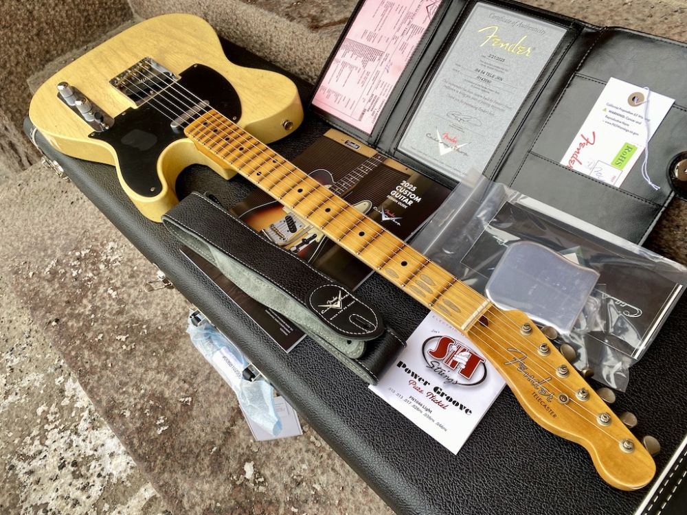 FENDER CUSTOM SHOP 1954 TELECASTER, JOURNEYMAN RELIC, Aged Nocaster ...