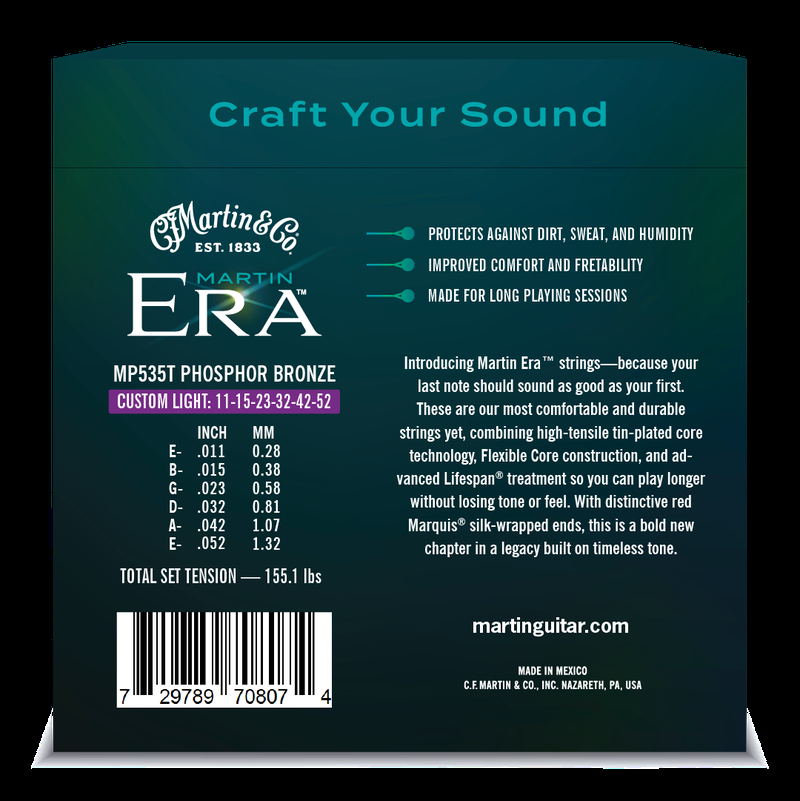 MARTIN MP535T ERA Phosphor Bronze 11-52 - Kitarapaja