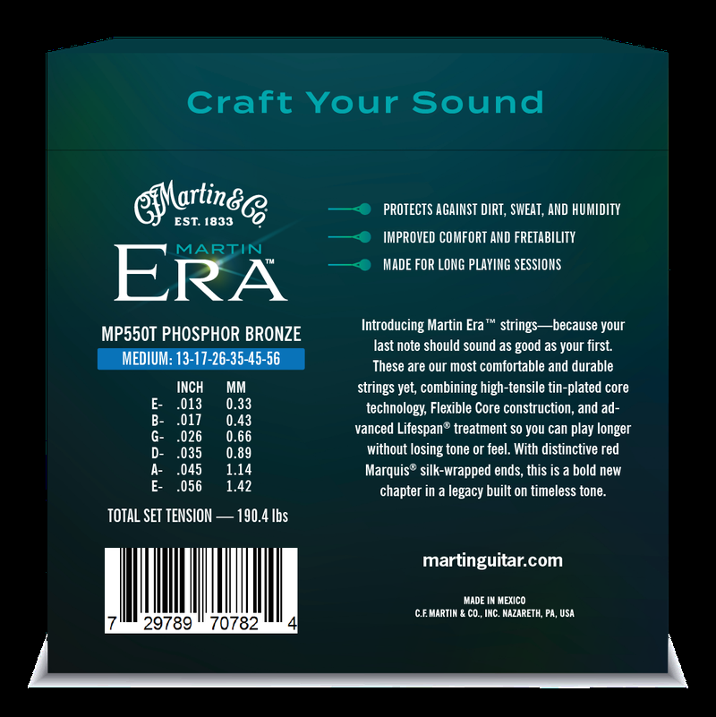 MARTIN MP550T ERA Phosphor Bronze 13-56 - Kitarapaja